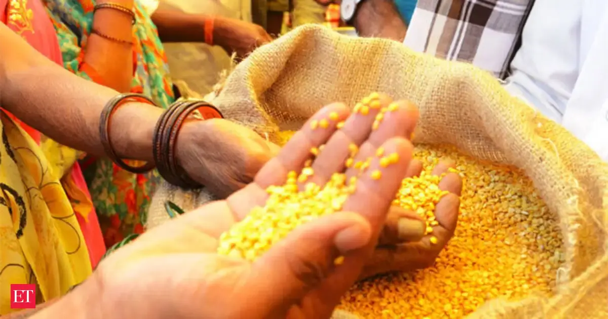 agriculture ministry: Agriculture Ministry proposes hike in tur dal import duty to 20% - The ...