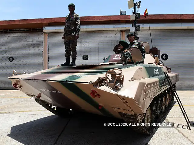The beast - Meet Muntra, India's first unmanned tank | The Economic Times