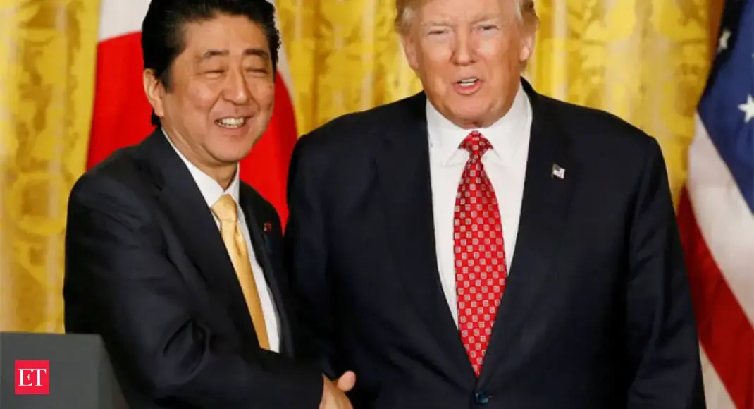 Donald Trump-Shinzo Abe: Donald Trump, Shinzo Abe, discuss 'growing ...