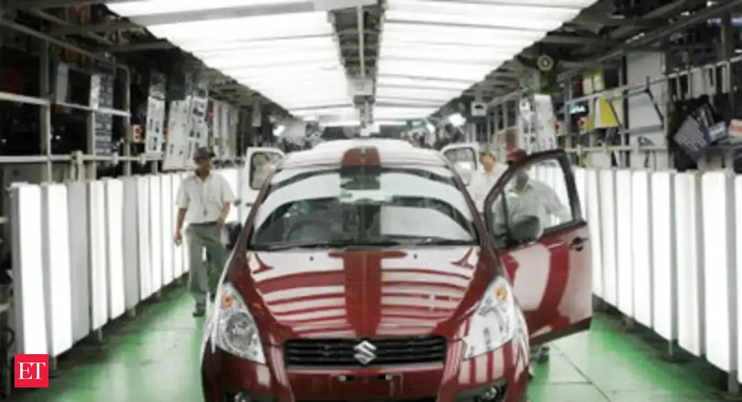 Maruti Suzuki's Gurgaon plant - | The Economic Times