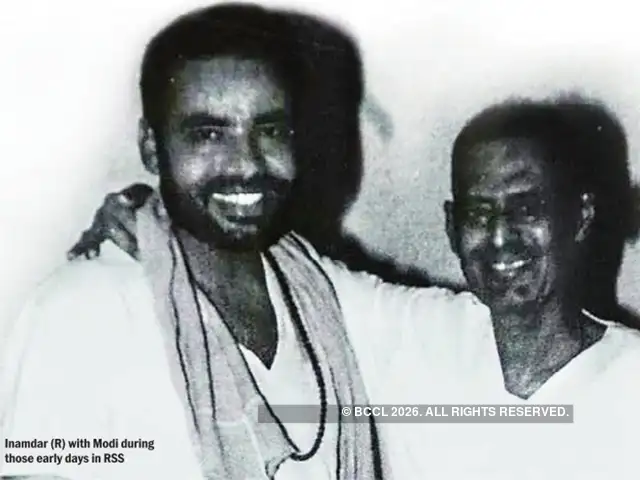 Modi's first political act - Lakshmanrao Inamdar: The man who made ...