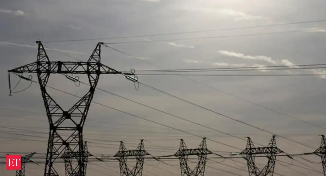 power pylon: China begins construction of world's highest power pylon - The Economic Times