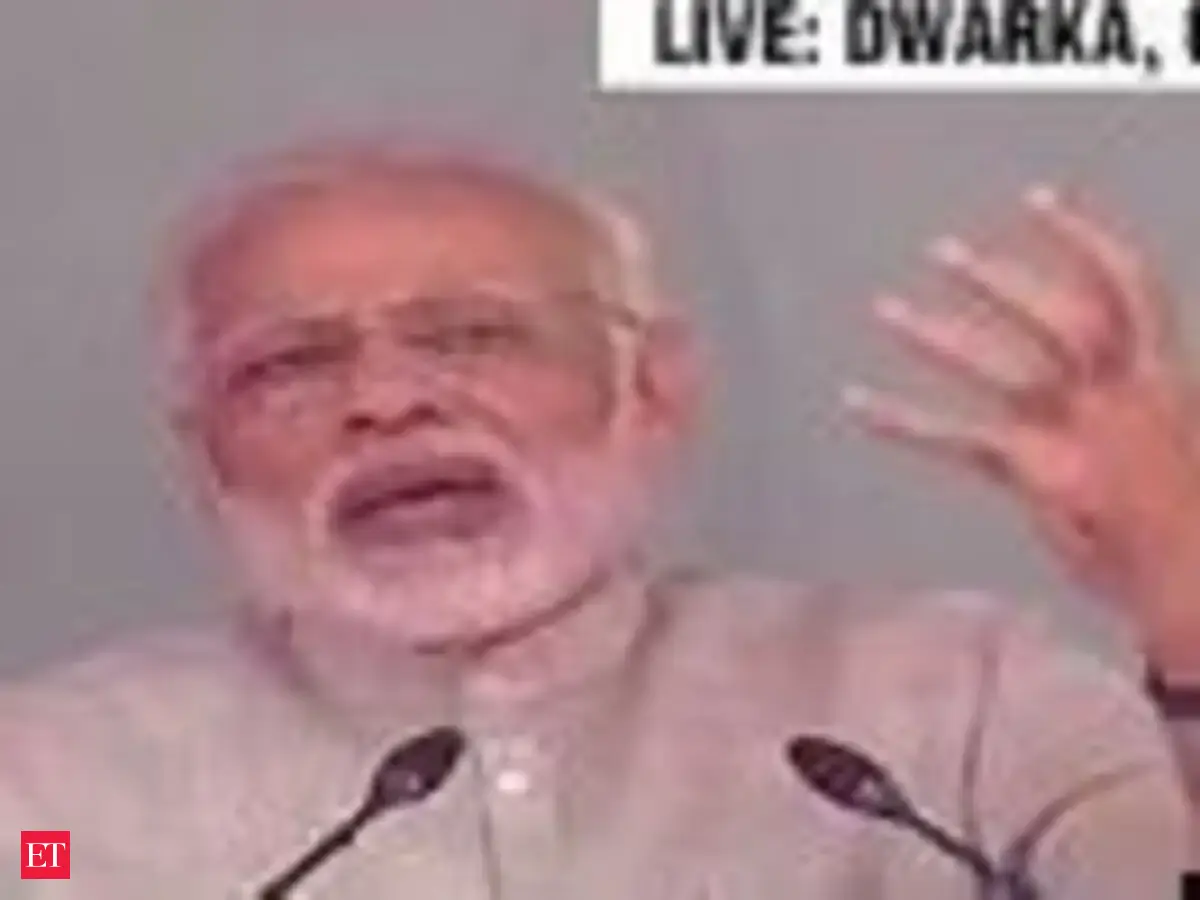 PM Modi lays foundation stone of bridge in Dwarka, says it will connect ...
