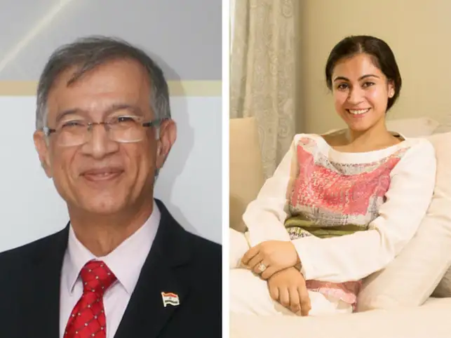 stork: Niranjan Hiranandani on cloud nine as son Darshan and daughter ...