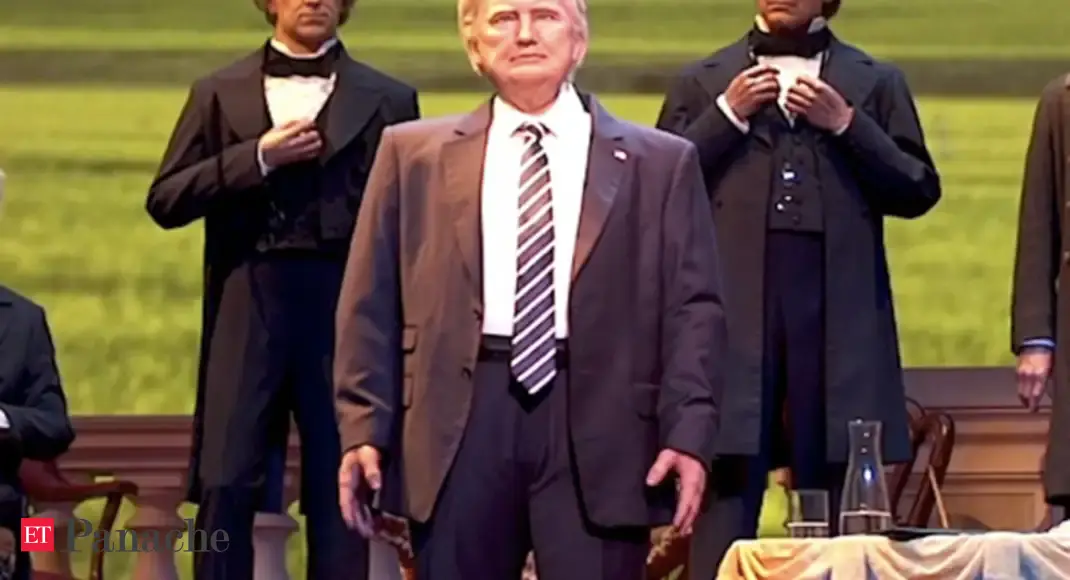 Watch: Disney unveils robot 'Trump', adds it to hall of presidents ...