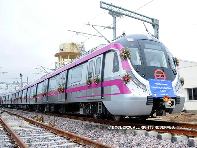 Delhi: PM Modi inaugurates Delhi Metro's Magenta Line - New colour to ...