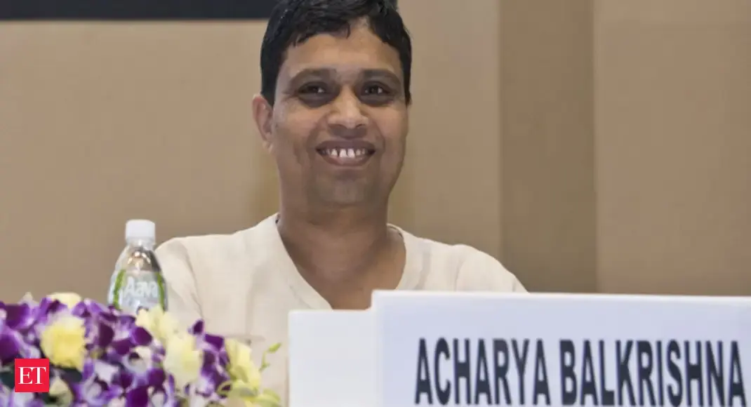 Acharya Balkrishna on Patanjali's 2018 plans - The Economic Times Video ...