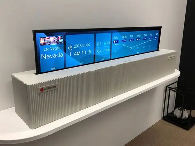 TVs That Disappear When Not In Use Foldable TVs Phones Virtual Assistants Tech Trends That 