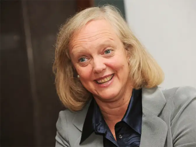 HP CEO Meg Whitman took to swimming after losing the California ...