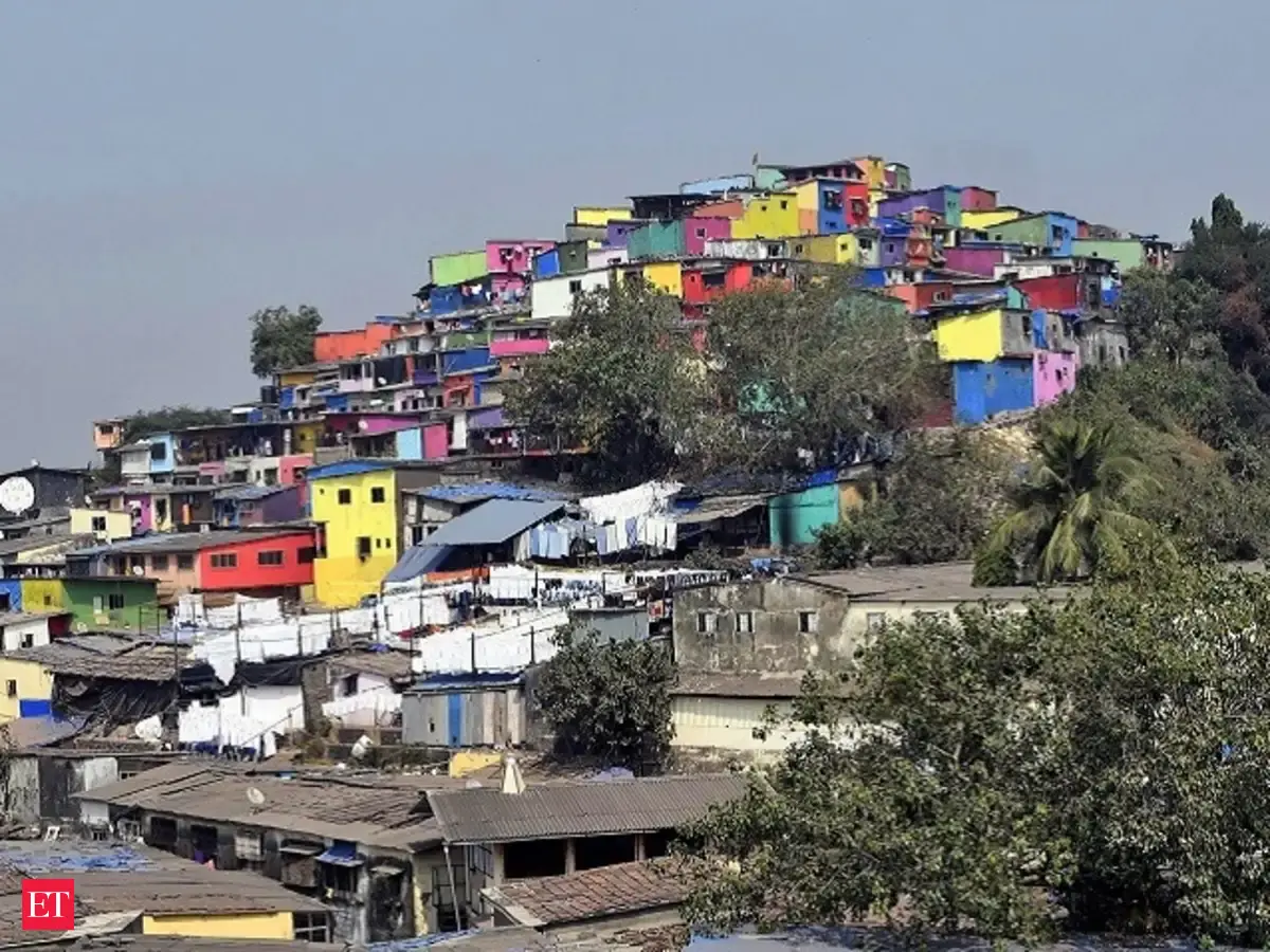 Happy homes - Mumbai's Asalpha slum gets a colourful makeover | The ...