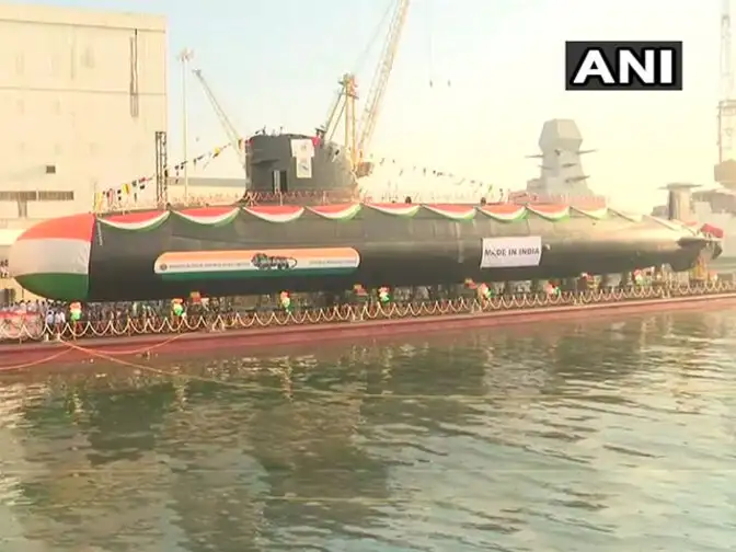 scorpene class submarine: Indian Navy launches 3rd Scorpene class ...