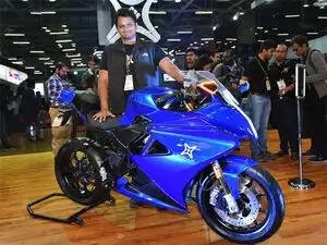 Auto Expo 2018: Auto Expo 2018: Emflux Motors unveils e-bike prototype ...