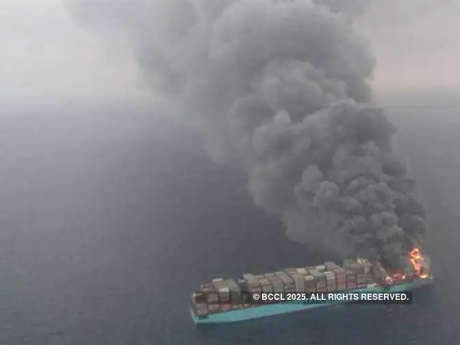 Maersk: Fire on container ship under control, no word on missing crew ...