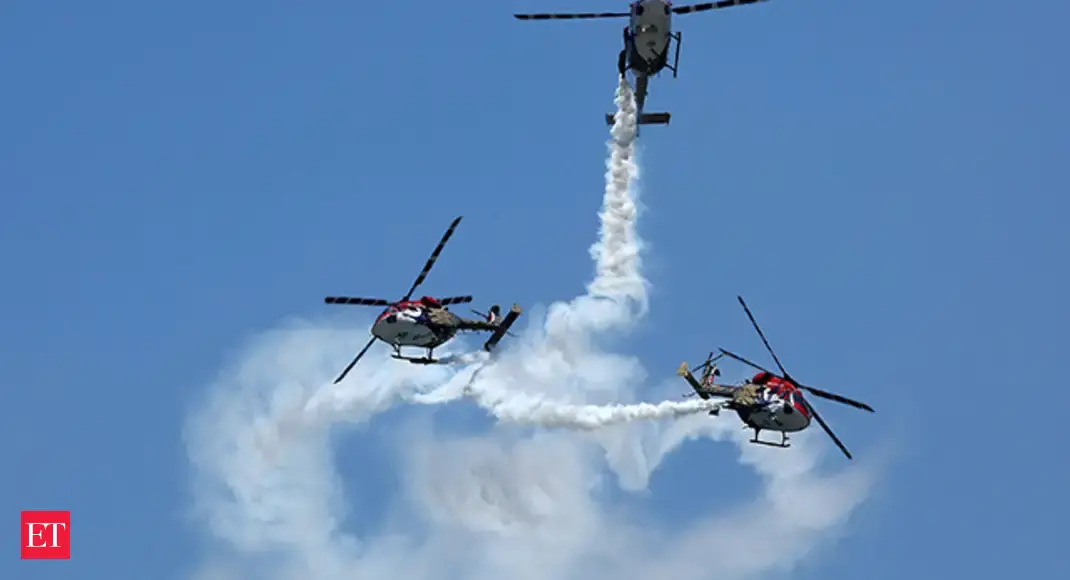 Defence Expo 2018: Fighter helicopters, Sukhoi display their fire power ...