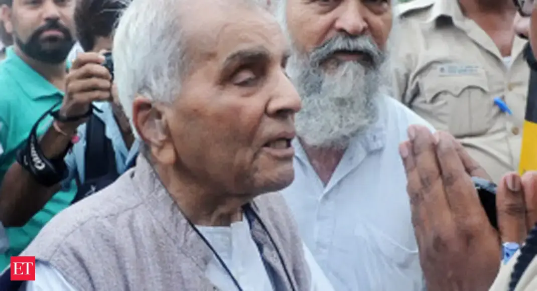 Ex-Delhi HC Chief Justice Rajinder Sachar dead - The Economic Times