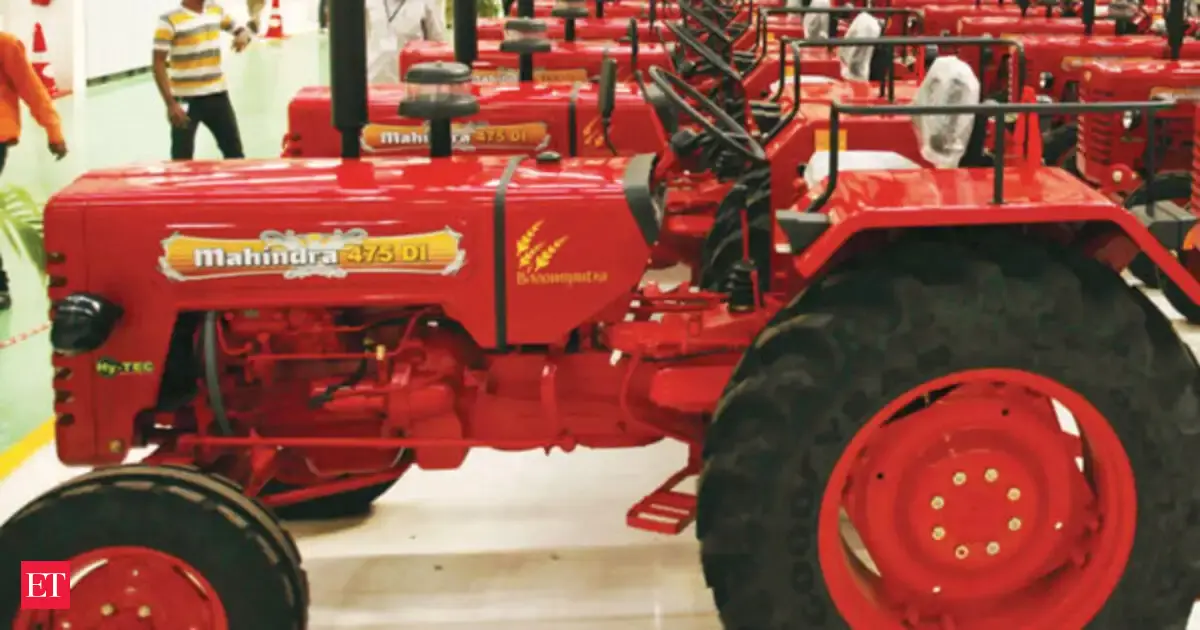 Mahindra: Semi-autonomous tractors debut at Mahindra & Mahindra’s ...