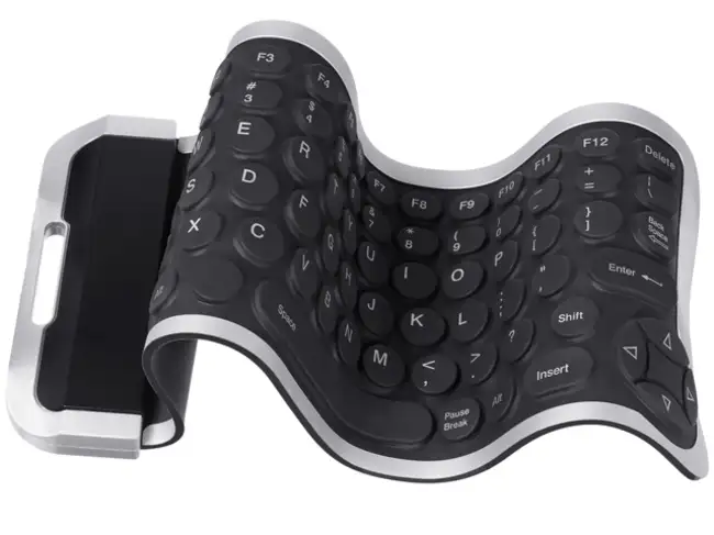 flexible keyboard: Stop carrying your chunky keyboard: New bendable ...