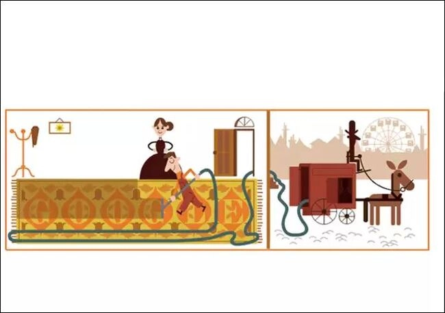 Hubert Cecil Booth: Google honours Hubert Cecil Booth with doodle on ...