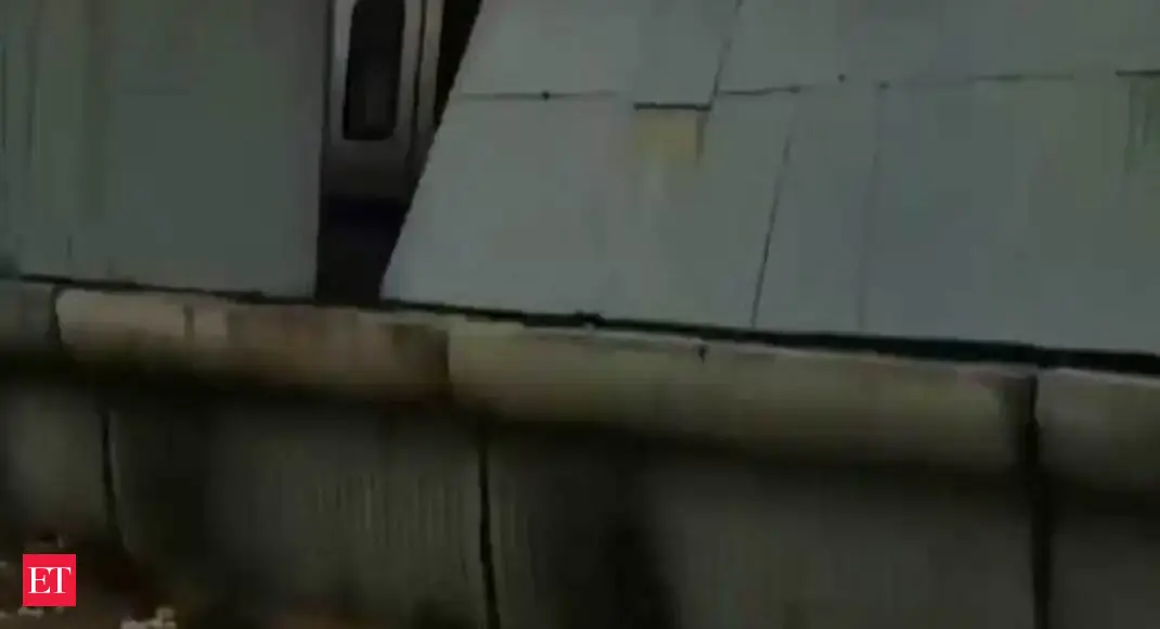 Delhi Metro boundary wall falls on coach; services disrupted - The ...