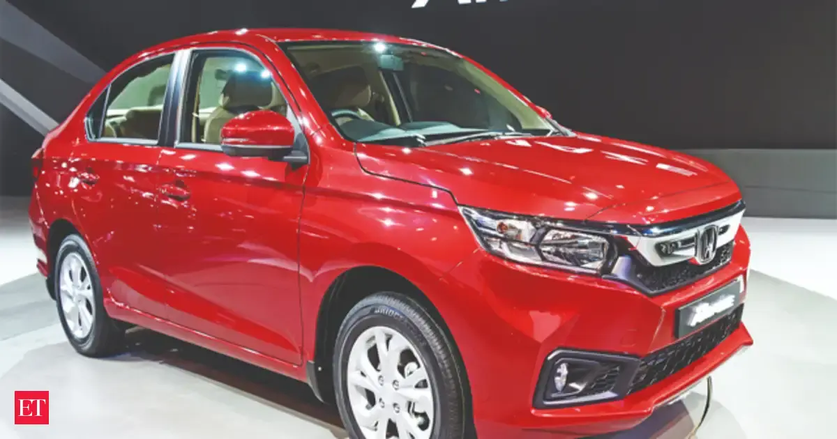 Honda Cars sales rise 17% to 19,970 units in July - The Economic Times