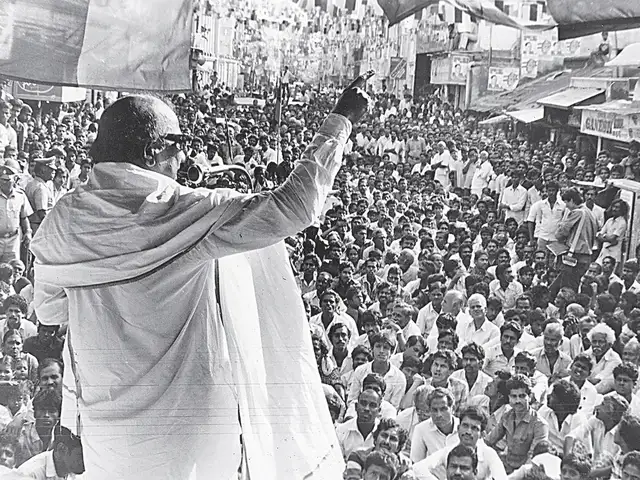Kalaignar meets NTR - Politics of an icon: Karunanidhi, as captured in ...