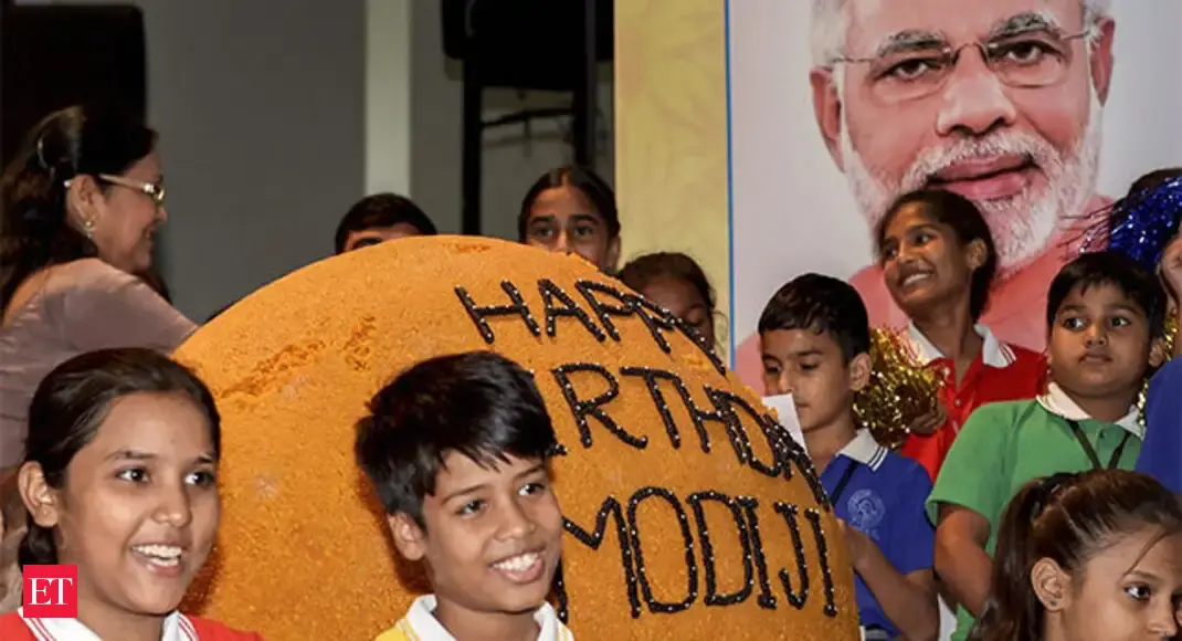 How India celebrated Prime Minister Narendra Modi's birthday - Giant ...