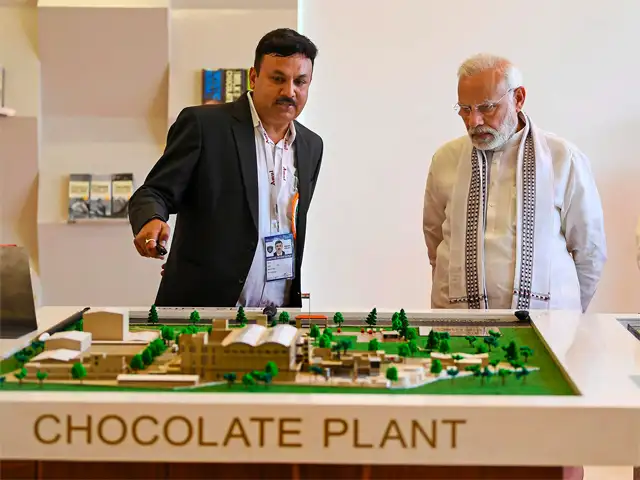 PM Modi inaugurates Amul's chocolate plant at Anand in Gujarat - Ultra ...