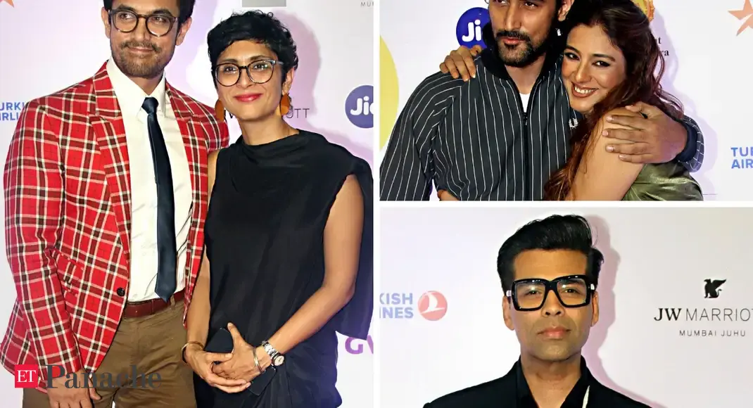 Hugs, Laughter & MAMI: Aamir-Kiran Walk Hand-In-Hand; Kunal Kapoor ...