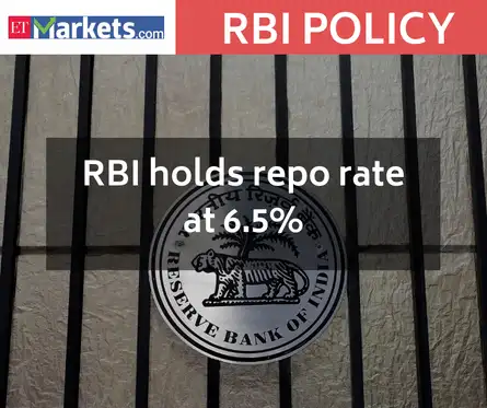 Repo Rate | RBI Policy meet Live: RBI keeps repo rates unchanged at 6.5 ...