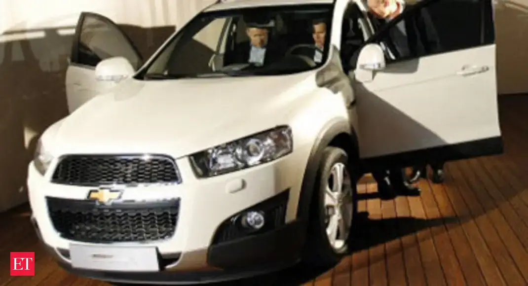 The new Chevrolet Captiva - | The Economic Times