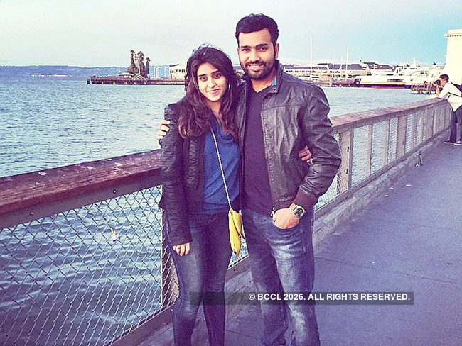 Rohit Sharma: Hello, world: Daddy Rohit Sharma shares first picture of ...