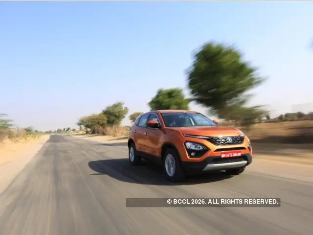 Shares the Land Rover DNA - Tata Motors launches Harrier SUV from Rs 12 ...