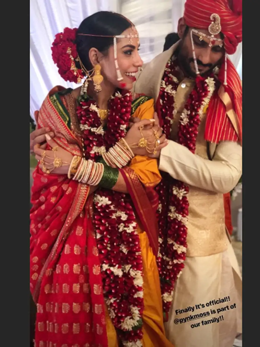 sanya sagar: Inside Prateik Babbar And Sanya Sagar's Traditional ...