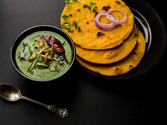 sarson-ka-saag & makki roti: An egg-mustard note: Add the protein punch ...