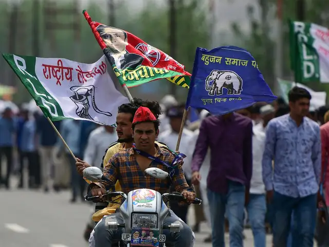 The indelible ink - The great Indian political drama: Man chops off his ...