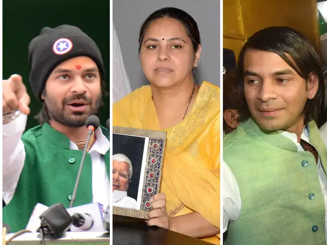 The Yadav Siblings - Political Siblings: Rahul-Priyanka, Yadavs ...