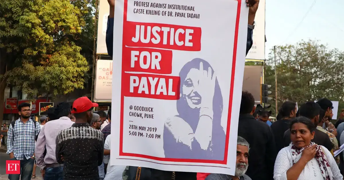 Two more doctors arrested in Payal suicide case - The Economic Times