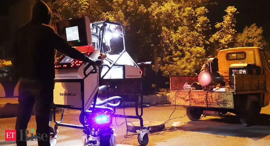 Project Bandicoot - A robot powering India towards ‘Swachh Bharat ...