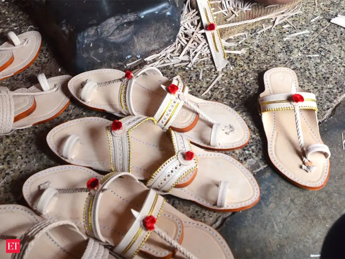 Entry into large market - Kolhapuris: The famous leather chappal get ...