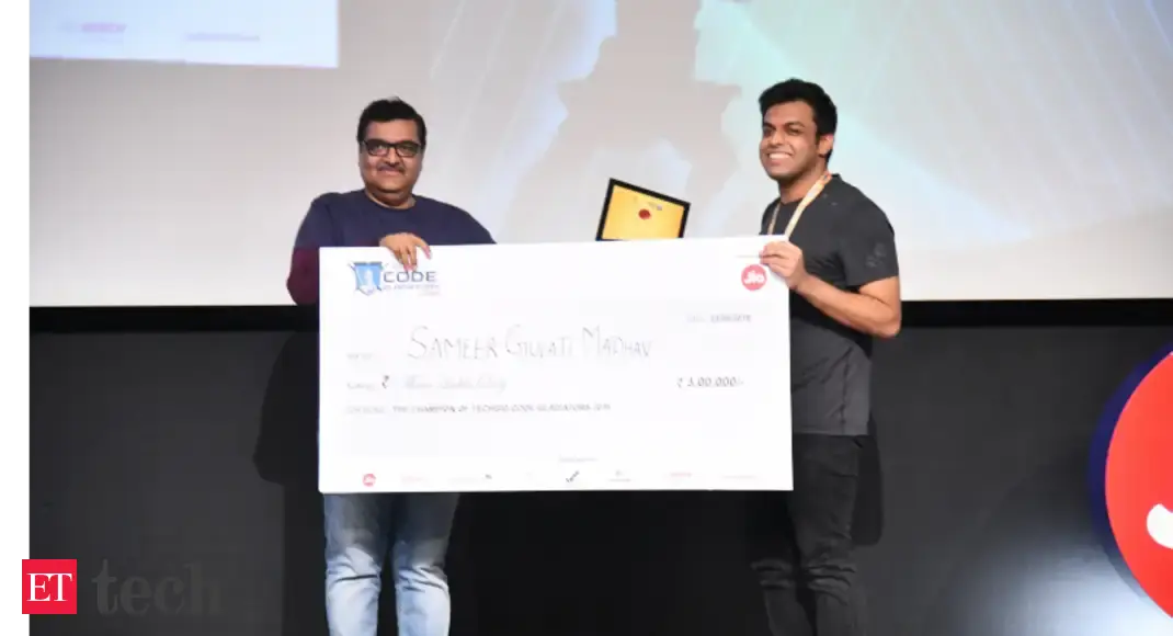 Ex-champion, Sameer Gulati claims TechGig Code Gladiators 2019 too! - The Economic Times
