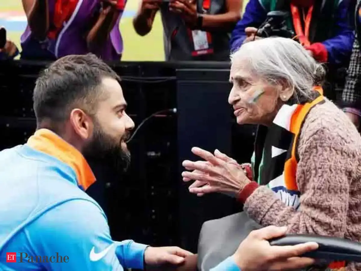CWC 2019: Virat Kohli promises match tickets to 87-year-old fan - The ...