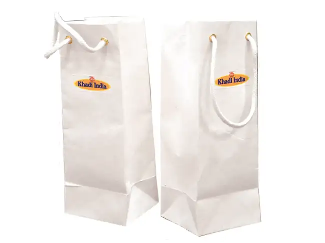 single-use plastic: India goes green: Khadi stores get new paper bags ...