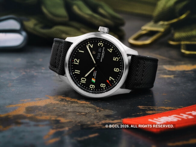 Pilot style watches: Bangalore Watch Co makes watches with MiG-21 ...