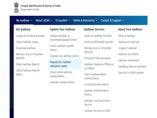 Step 5 - How to update address in Aadhaar without documentary proof ...