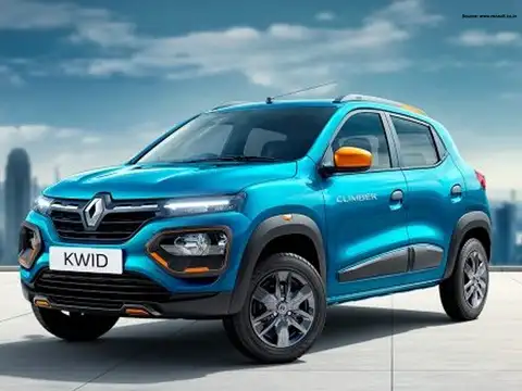 Renault kwid electric blue price store