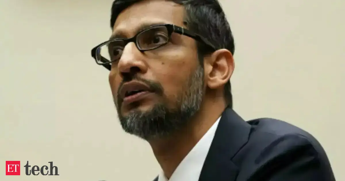 As Alphabet Chief, Pichai joins global CEO A-List - The Economic Times