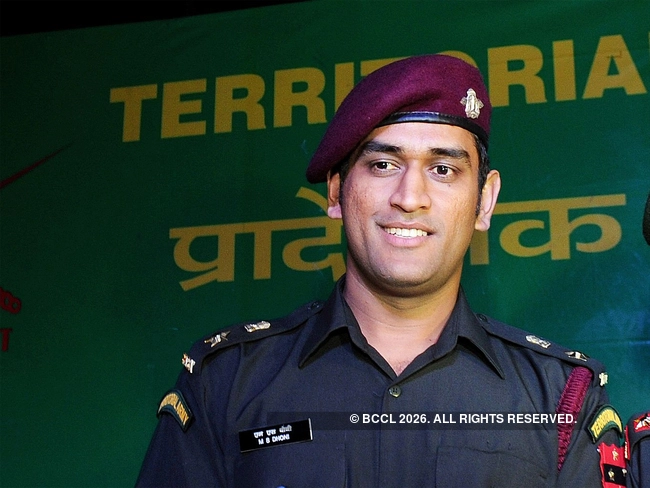A salute to the jawans: Dhoni to co-produce anthology series on Army ...