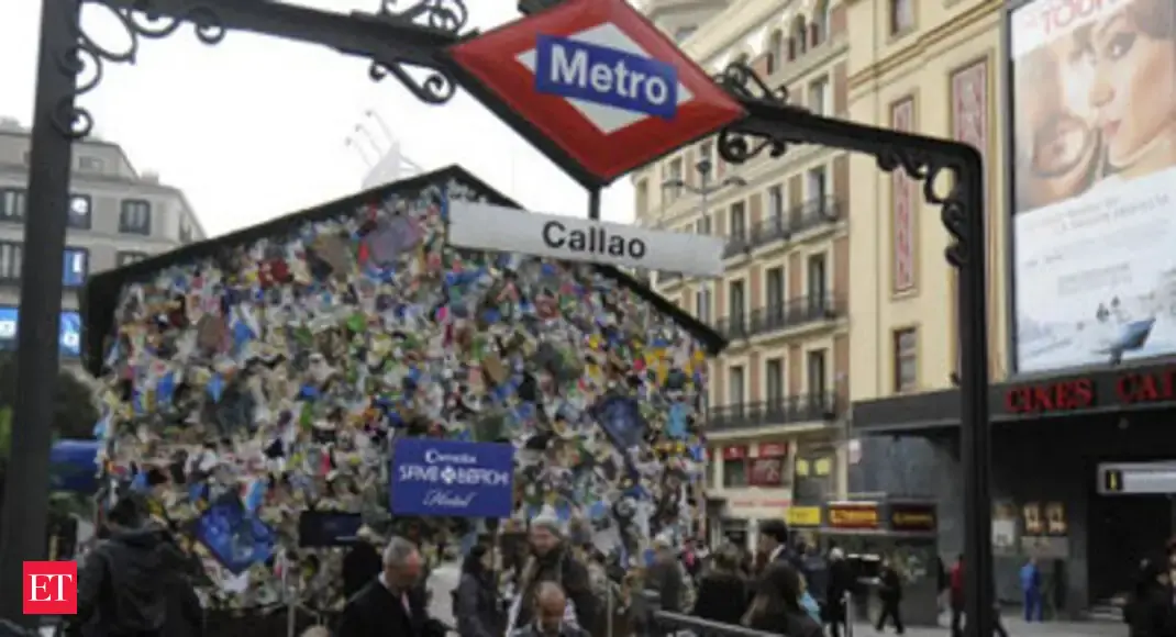 The Beach Garbage Hotel in Madrid made of recycled waste - | The ...