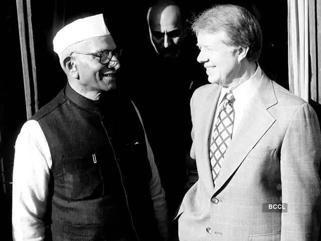 Jimmy Carter (January 1-3, 1978) - 7 in 73 years: US presidents' Indian ...