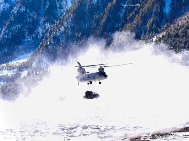 Chinook is guarding the Pak & China border with India - Chinook ...